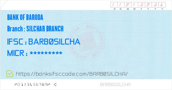 Bank of Baroda Silchar Branch Branch IFSC Code - Cachar, BOB Silchar ...