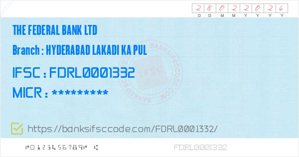 FDRL0001332 - IFSC Code Details