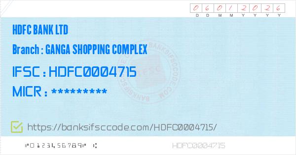 Hdfc Bank Ltd Ganga Shopping Complex Branch IFSC Code - Gautam Buddha ...