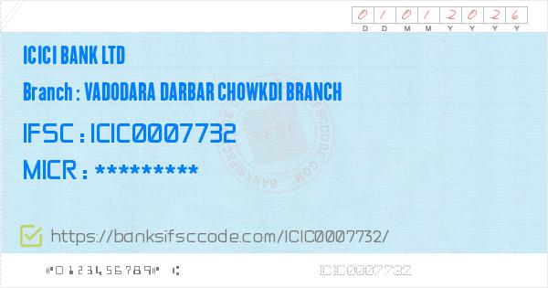 ICIC0007732 - IFSC Code Details