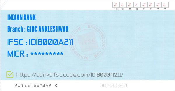 IDIB000A211 - IFSC Code Details