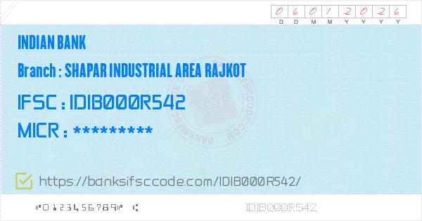 IDIB000R542 - IFSC Code Details