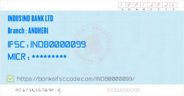 INDB0000099 - IFSC Code Details