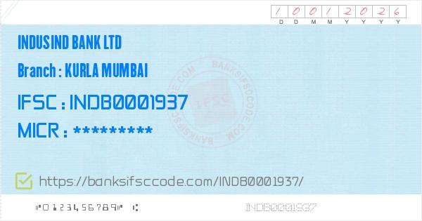 Indusind Bank Ltd Kurla Mumbai Branch IFSC Code - Mumbai. Contact Phone ...