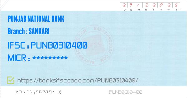 Punjab National Bank Sankari Branch IFSC Code - Salem, PNB Sankari IFSC ...