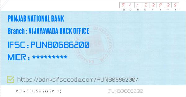 Punjab National Bank Vijayawada Back Office Branch IFSC Code ...