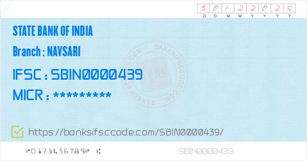 State Bank of India Navsari Branch IFSC Code - Navsari, SBI Navsari ...