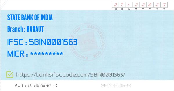State Bank of India Baraut Branch IFSC Code - Bagpat, SBI Baraut IFSC ...