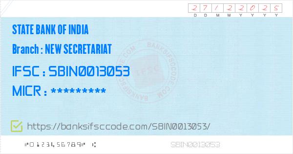State Bank of India New Secretariat Branch IFSC Code - Aizawal, SBI New ...