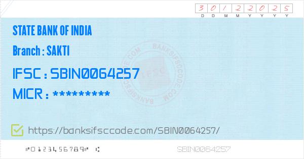 State Bank of India Sakti Branch IFSC Code - Leh, SBI Sakti IFSC Code ...