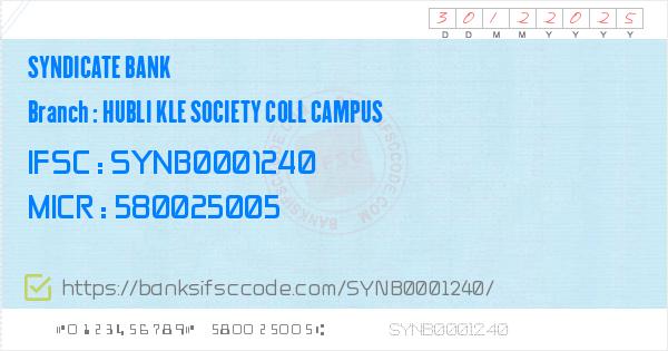 SYNB0001240 - IFSC Code Details